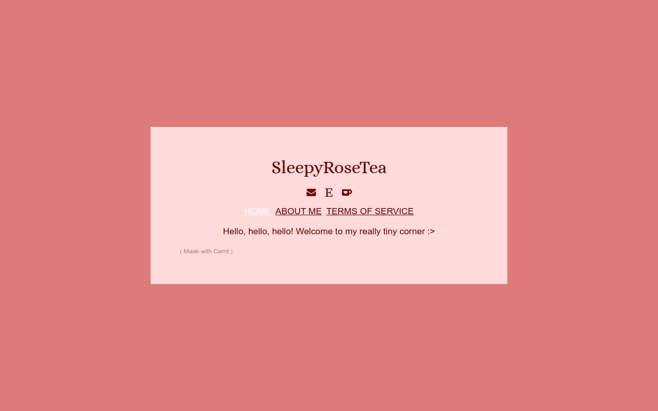 SleepyRoseTea